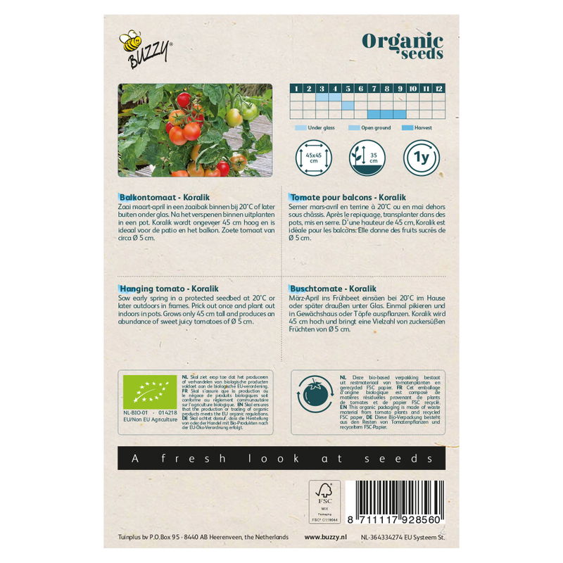 Buzzy Busch-Tomate 'Koralik' Saatgut online kaufen | Pflanzen-Kölle