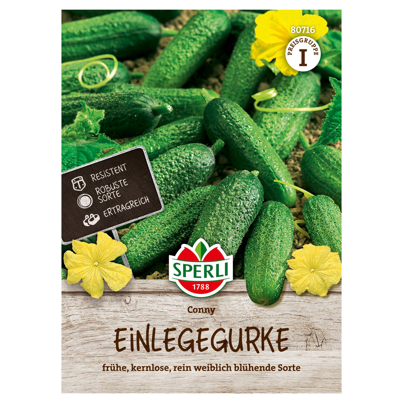 Einlegegurke 'Conny', Saatgut von Sperli online kaufen | Pflanzen-Kölle