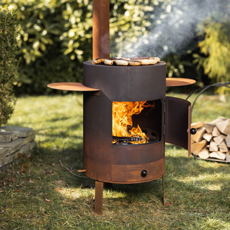 Outdoor Ofen Holz