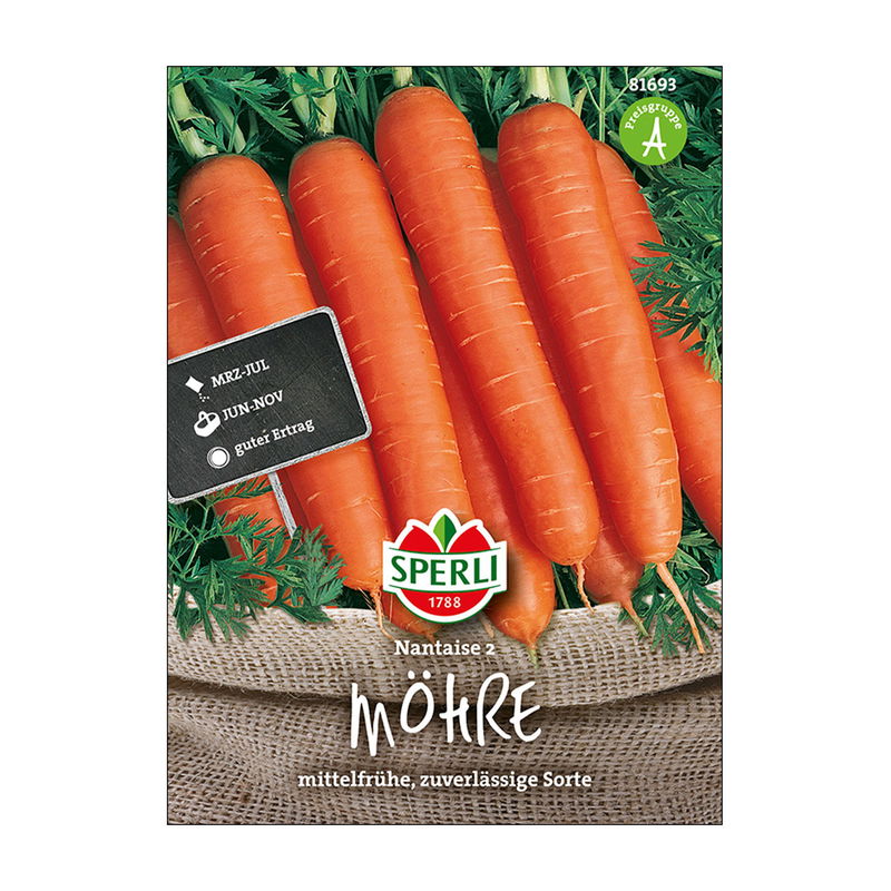 Möhre 'Nantaise 2' Saatgut von SPERLI online kaufen | Pflanzen-Kölle